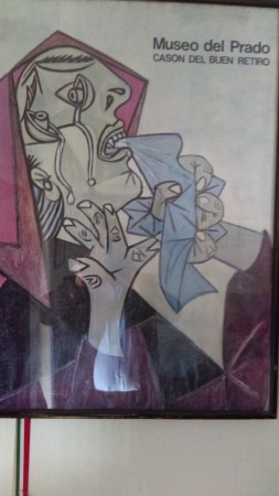 Poster Pablo Picasso en el Museo del Prado :: Arte y chacharas vintage